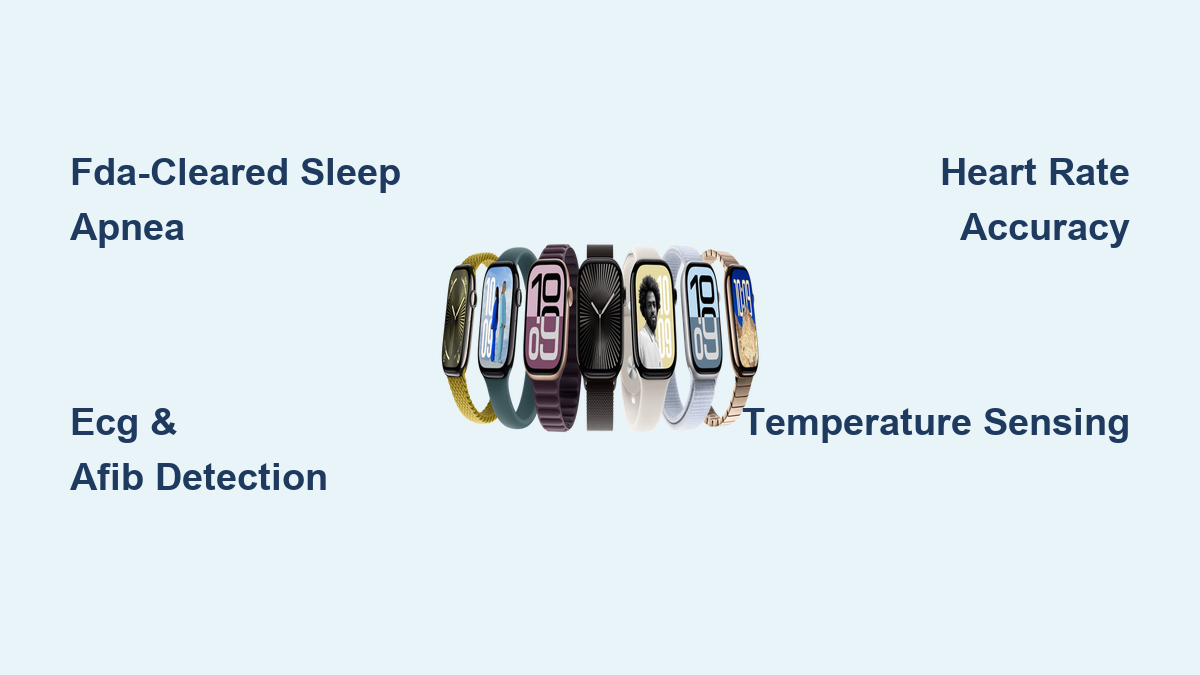 Apple Watch Series 10 Health Tracking Whats New In 2026